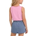 CYRBOKO Girls Outfit Sets, Sleeveless Party Elastic Waist Casual Tank ...