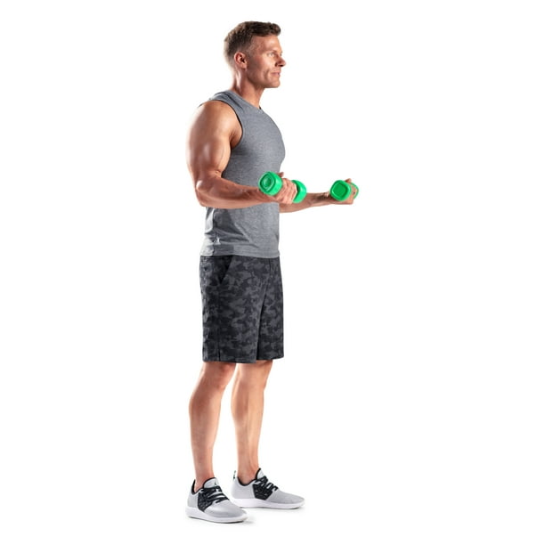 ProForm Square Dumbbell, 2-5 lbs. with Durable Polypropylene Coating ...