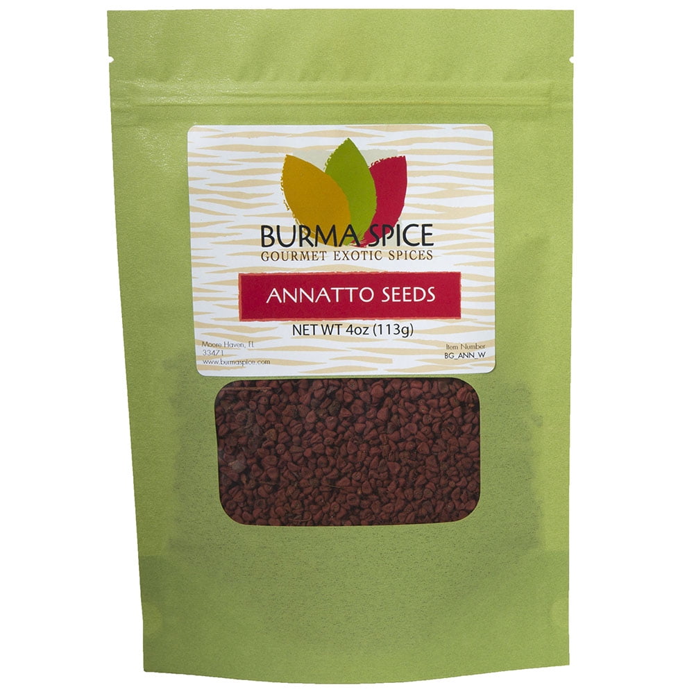 Burma Spice Annatto Seeds, whole | Achiote Seeds | Ideal as a Grilling ...