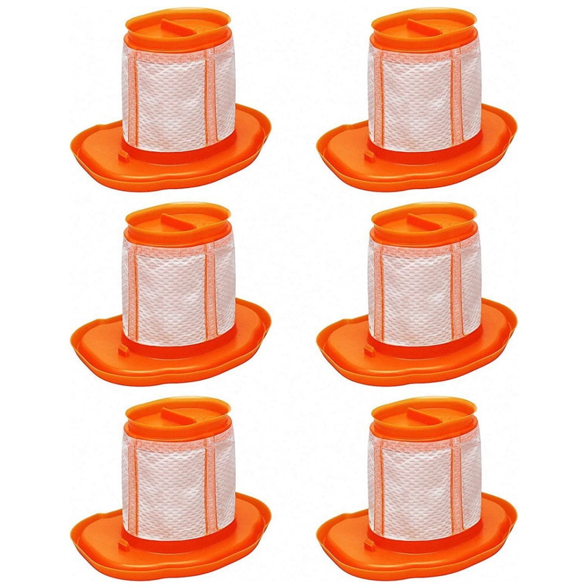 6 Pcs Black & Dec Ker Vacuum Filter Replacement, Compatible with ...