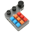 Mini Custom Keypad 9 Keys 3 Knobs Programmable RGB Backlit Programming ... Mini Custom Keypad 9 Keys 3 Knobs Programmable RGB Backlit Programming ...