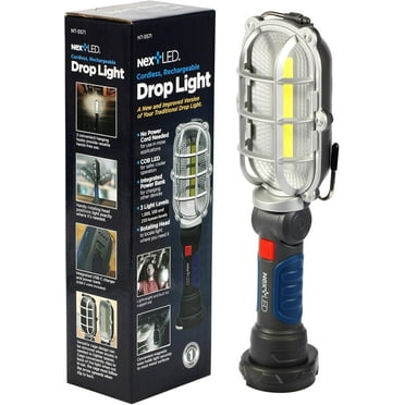 LED Mechanic Work Light Rechargeable 2000 Lumen COB Portable Flood ...