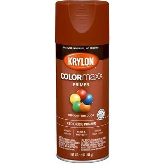 6-Pack of 12 oz Krylon K02720007 Red Pepper Fusion All-In-One Paint ...