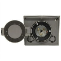 Generac GNC-6338 125 250V 50 Amp 4-Wire Raintight Power Inlet Box ...