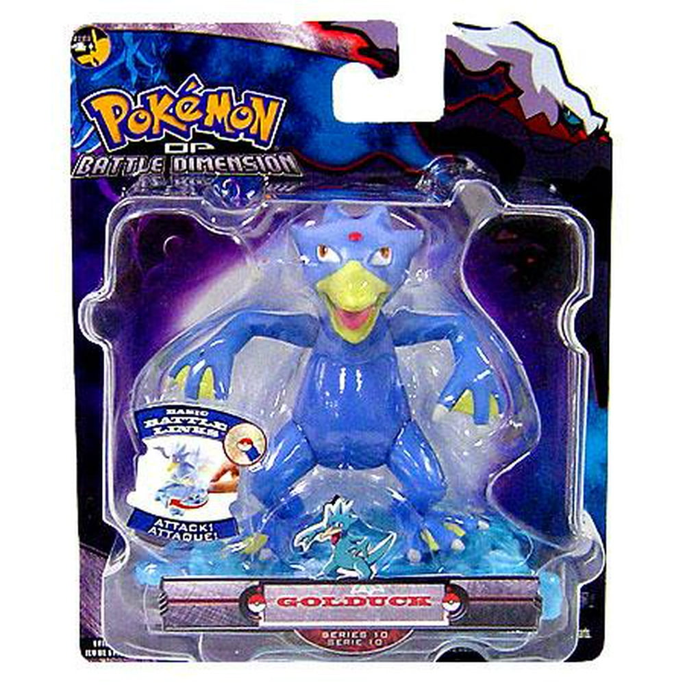 Pokemon Diamond & Pearl Battle Dimension Series 10 Golduck Action ...