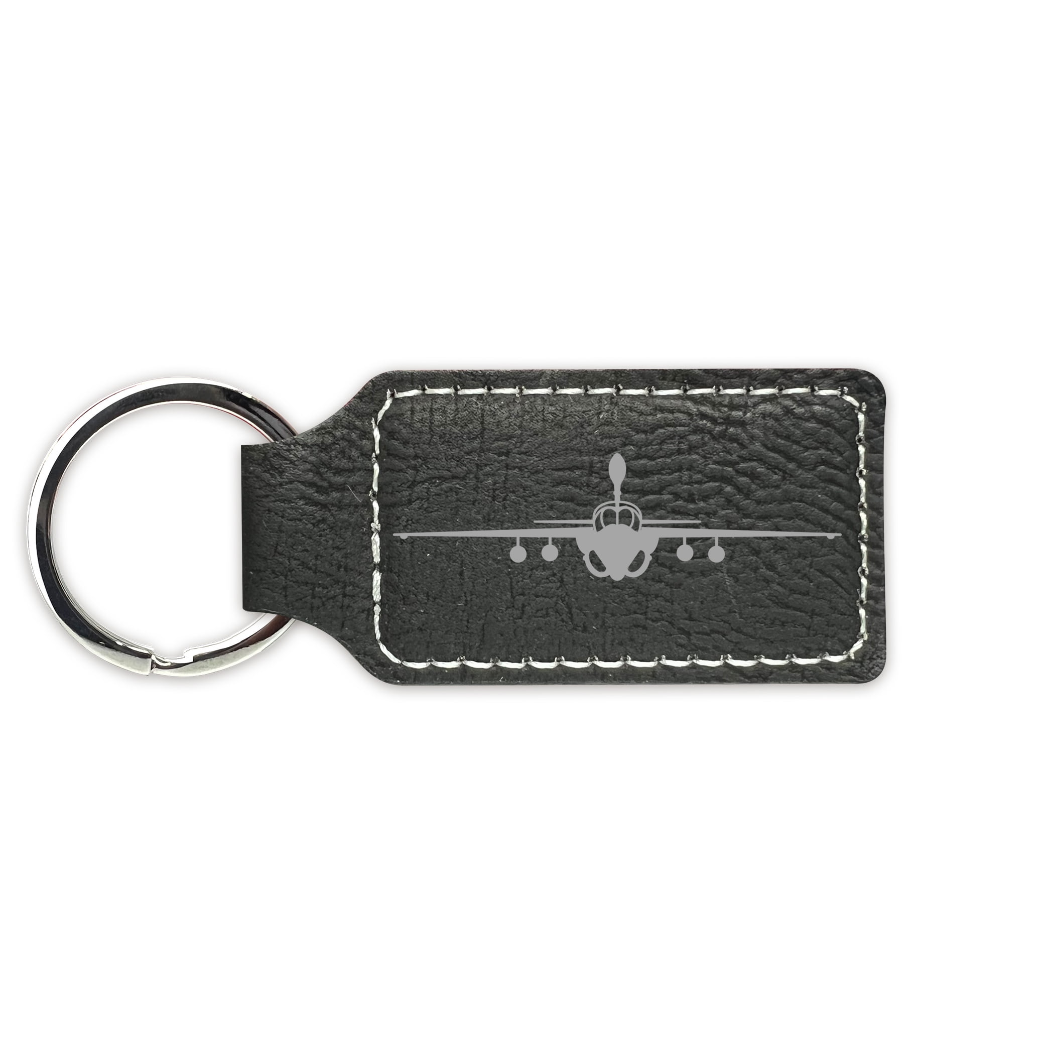EA-6B Prowler Keychain Leatherette Rectangle - Laser Engraved - Many ...