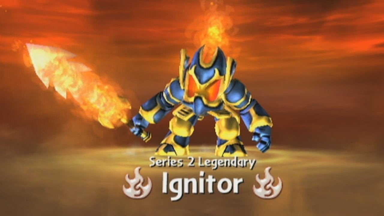 Skylanders Giants Legendary Ignitor