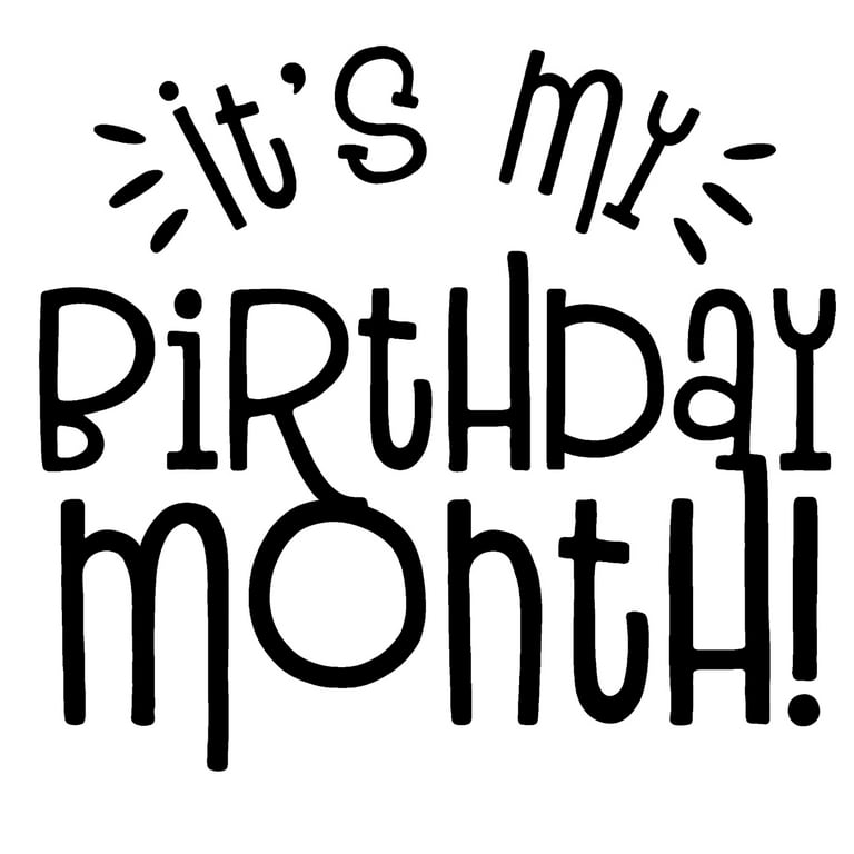 Birthday Presents Black And White