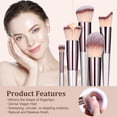 BS-Mall Premium Synthetic Makeup Brushes, Foundation Powder Concealer ...