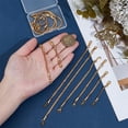 12Pcs 6 Styles 201 Stainless Steel & 304 Stainless Steel Box Chains ...