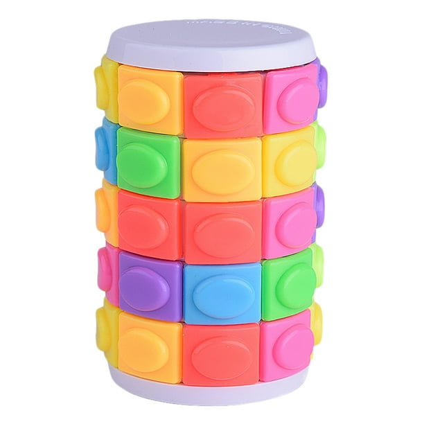 Fancy 3d Puzzle Cube Puzzle Tower Cylinder Cube Brain Teaser Brain