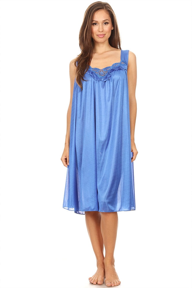 Lati Fashion 9006 Women Nightgown Sleepwear Pajamas Woman Sleep Dress
