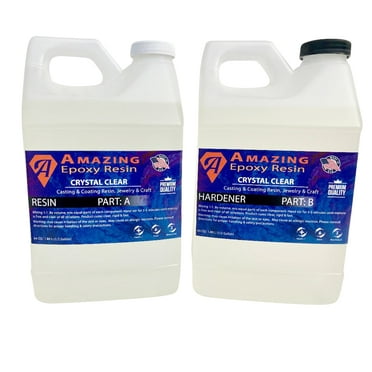East Coast Resin Epoxy 32 Oz Kit Crystal Clear for Super Gloss Coating ...