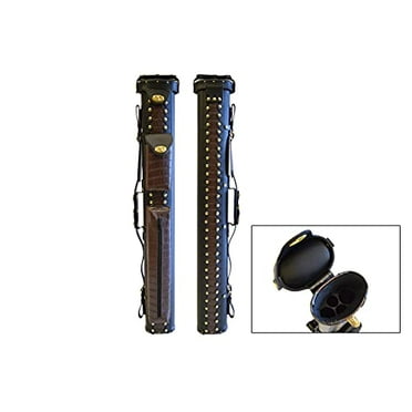 InStroke 3x7 Brown ISB37 Buffalo Pool Cue Hard Case Leather Design ...