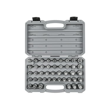 TEKTON 1/2 Inch Drive Torx & Tamper-Resistant Torx Bit Socket Set, 20-Piece (T20-T60, TR20-TR60 ...