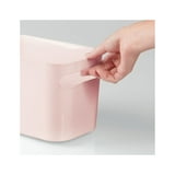 mDesign Deep Plastic Bath Storage Bin with Handles, 10" Long, 4 Pack ...