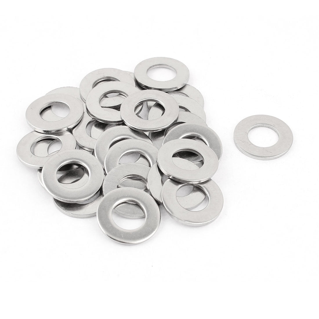 Arandela Plana Del Acero Inoxidable 304 De 25Pcs M12 x 24mm x 2mm Para ...