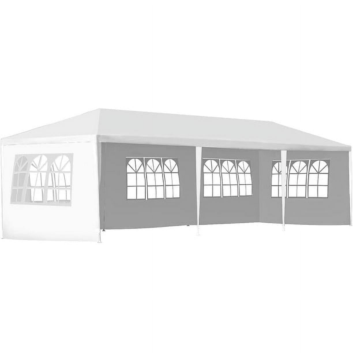 Click here for Fdw 10x30 Ft Heavy Duty Outdoor Party Tent With 5... prices
