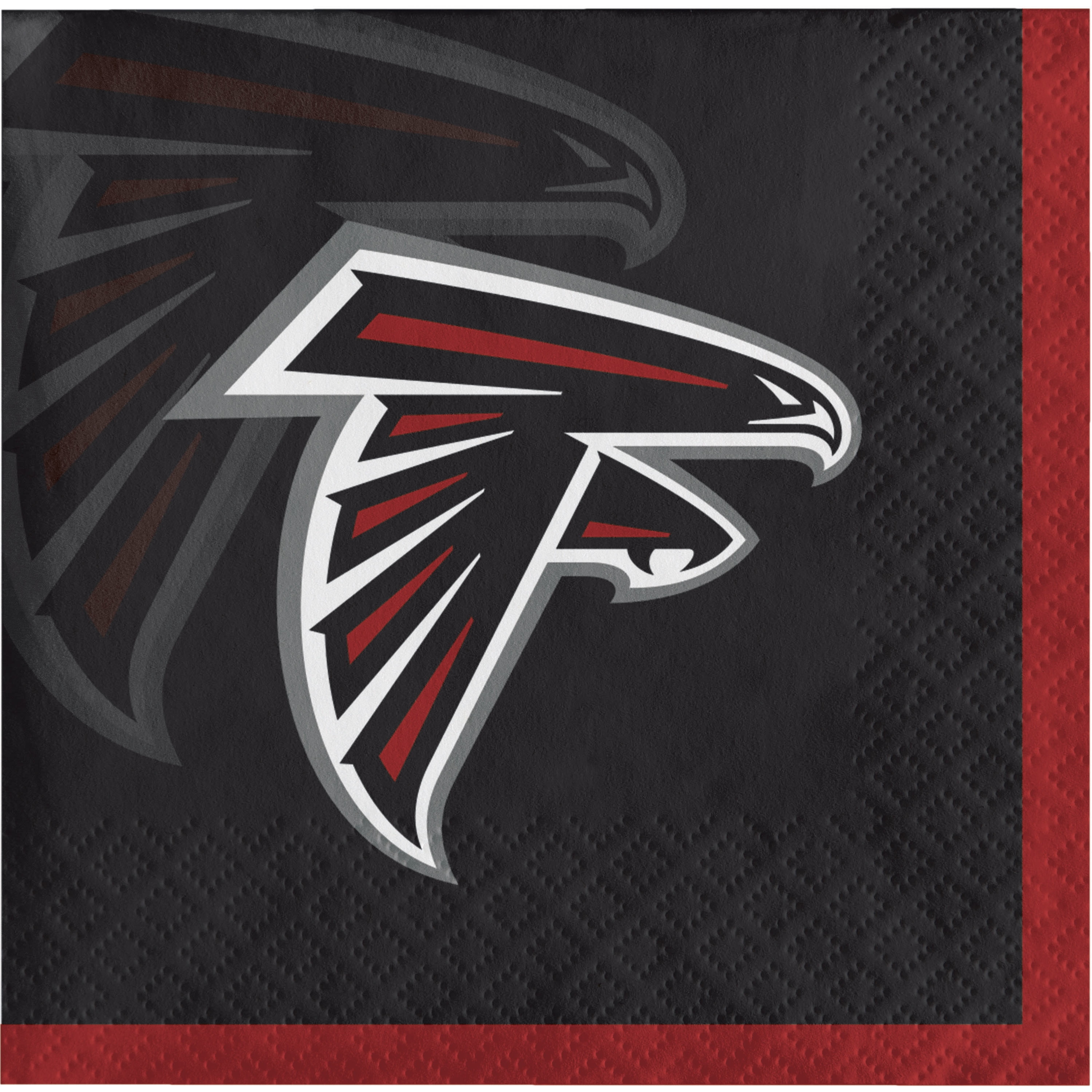 Atlanta Falcons Paper Beverage Napkins 48 Count for 24 Guests - Walmart.com
