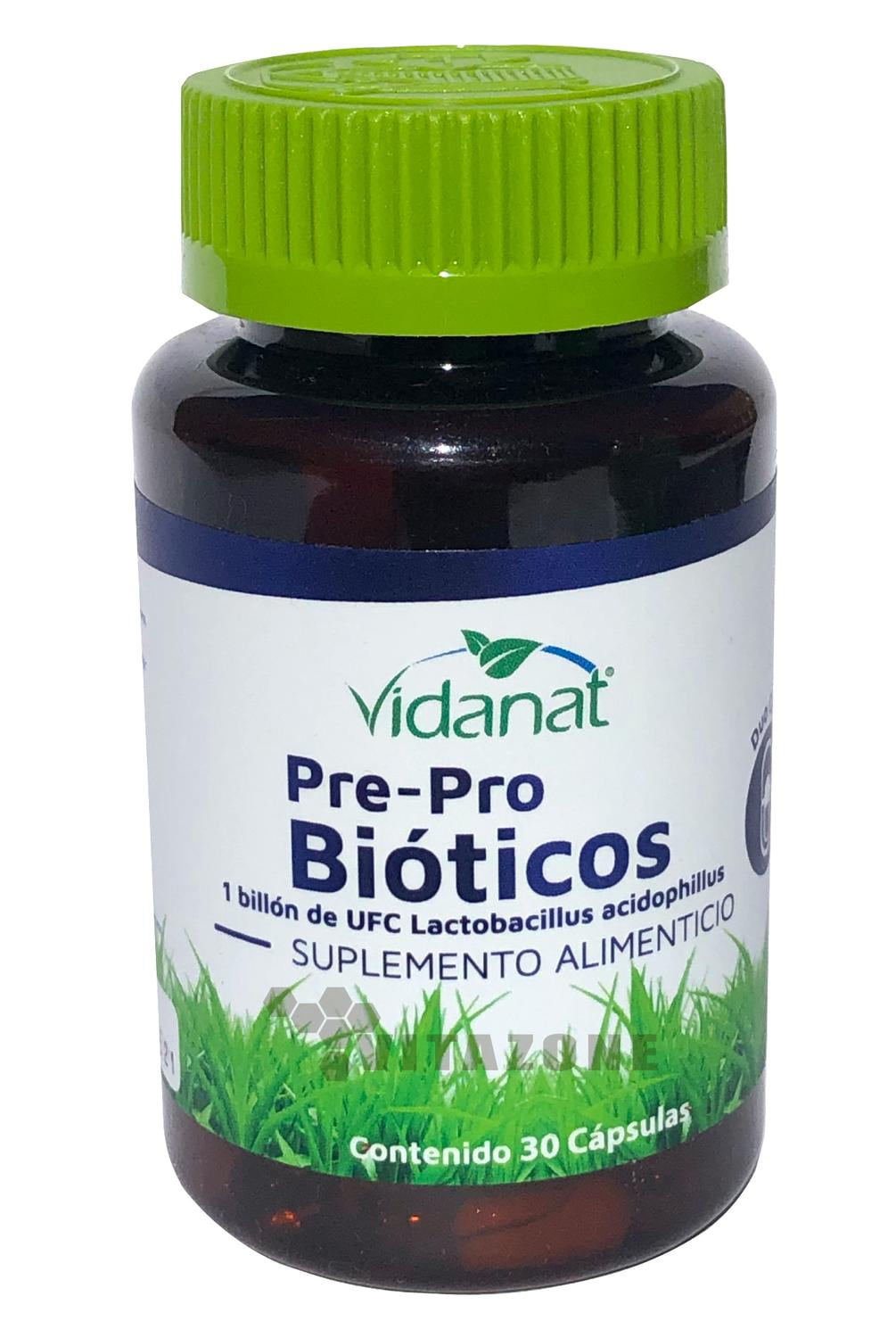 Pre ProBióticos 30 cápsulas Vidanat Vidanat VDTPROBIOTICOS | Bodega ...