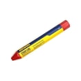 Case of 24 - Strait-Line Red Marking Crayon - (66401) Works on Oily and ...