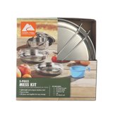 Ozark Trail Space-saving 5-Piece Cookware Mess Kit, Stainless Steel and ...