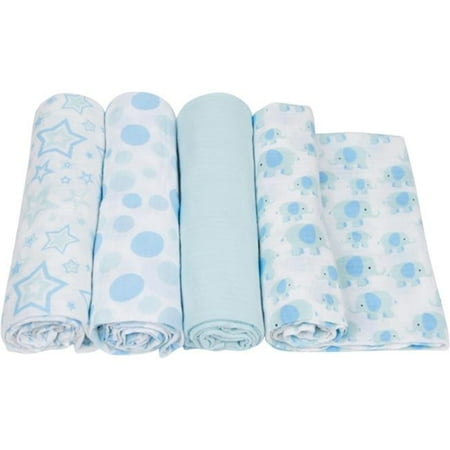 MiracleWare 2847 Boy Muslin Swaddle, 4 Pack | Walmart Canada