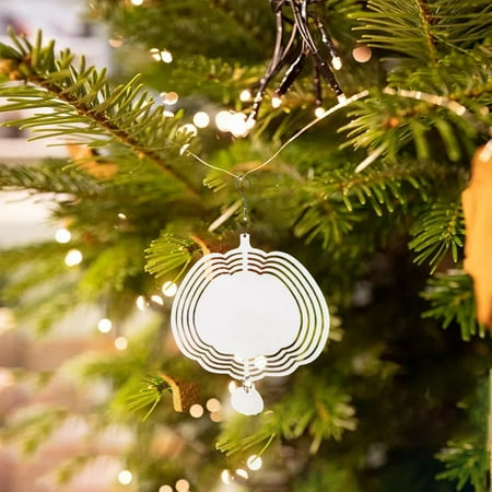 Heat Sublimation Wind Chime Blank, Metal Crafts Wind Sculpture Double ...