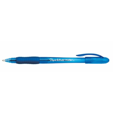 Papermate Blue Profile Ballpoint Pen, Pack of 12 - Walmart.com