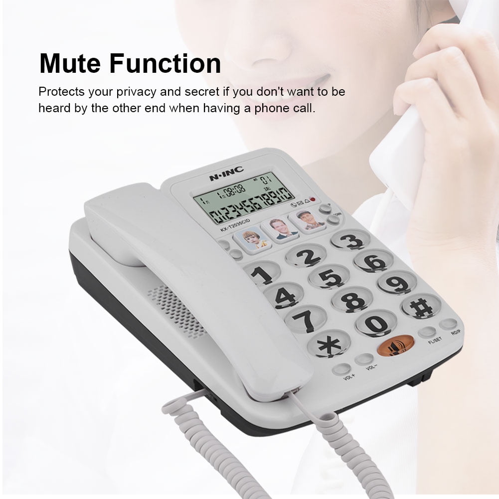 Click here for Cergrey Corded Phone With Answering Machine 2-Line... prices