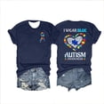KDFJPTH T Shirts for Women Loose Fit Awareness And Support ...
