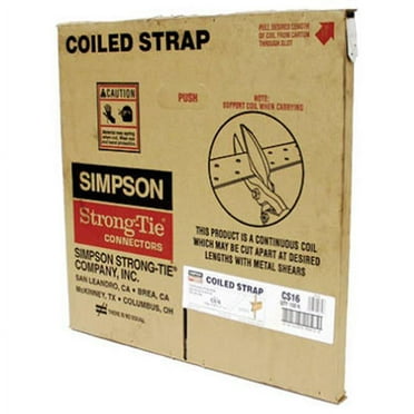 Simpson Strong Tie H1 18-Gauge Hurricane Tie 100-per Box - Walmart.com