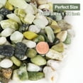 10lbs Nature Jade Gravel, Colorful River Stones, Small Decorative Rocks ...