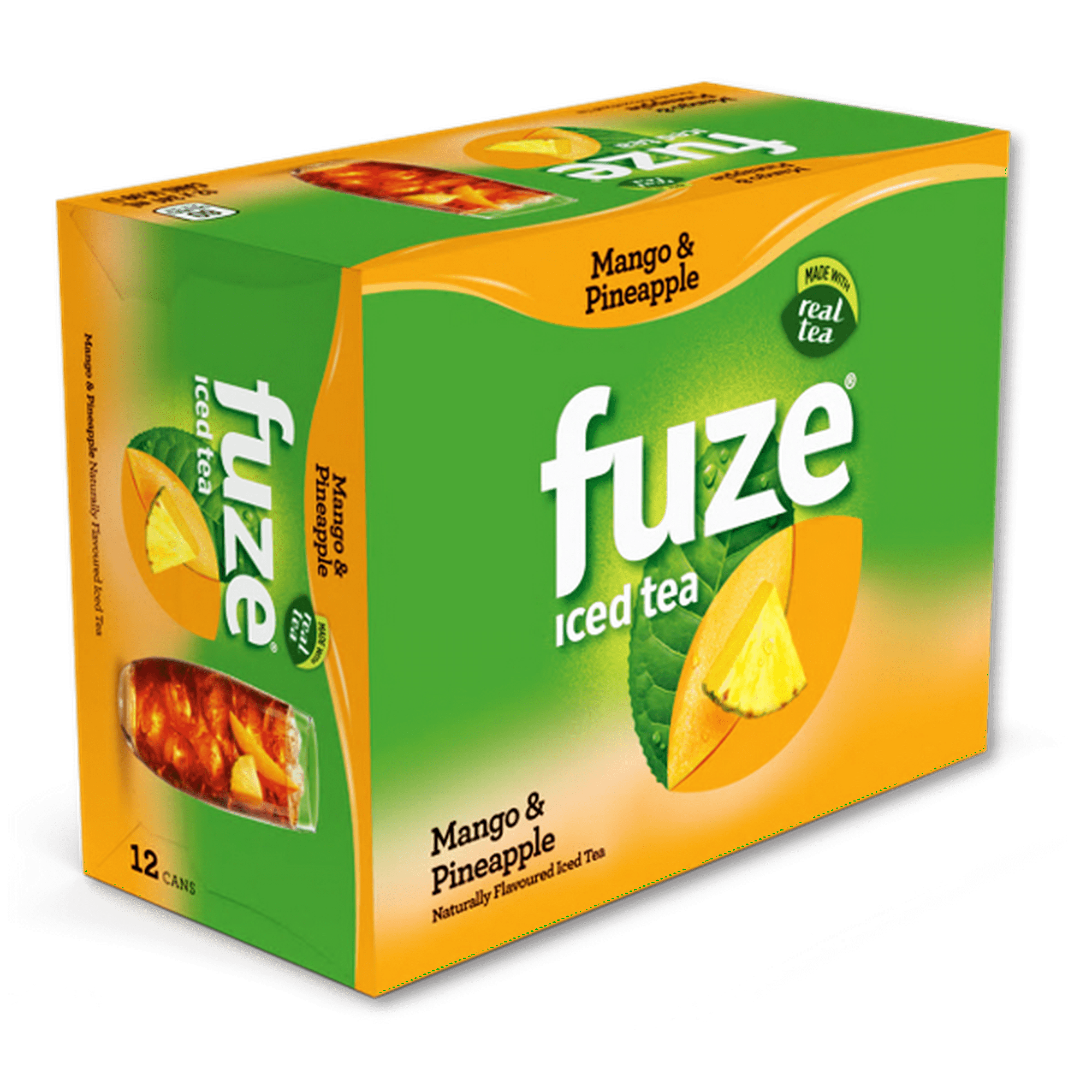 Click here for Fuze Iced Tea Mango Pineapple 12x341ml prices