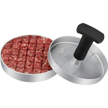 Aluminum Non-Stick Burger Press, Food Safe Meat Steak Molds for Burgers ...