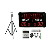 All Sport Portable LED Digital Electronic Scoreboard for Indoor/Outdoor ...
