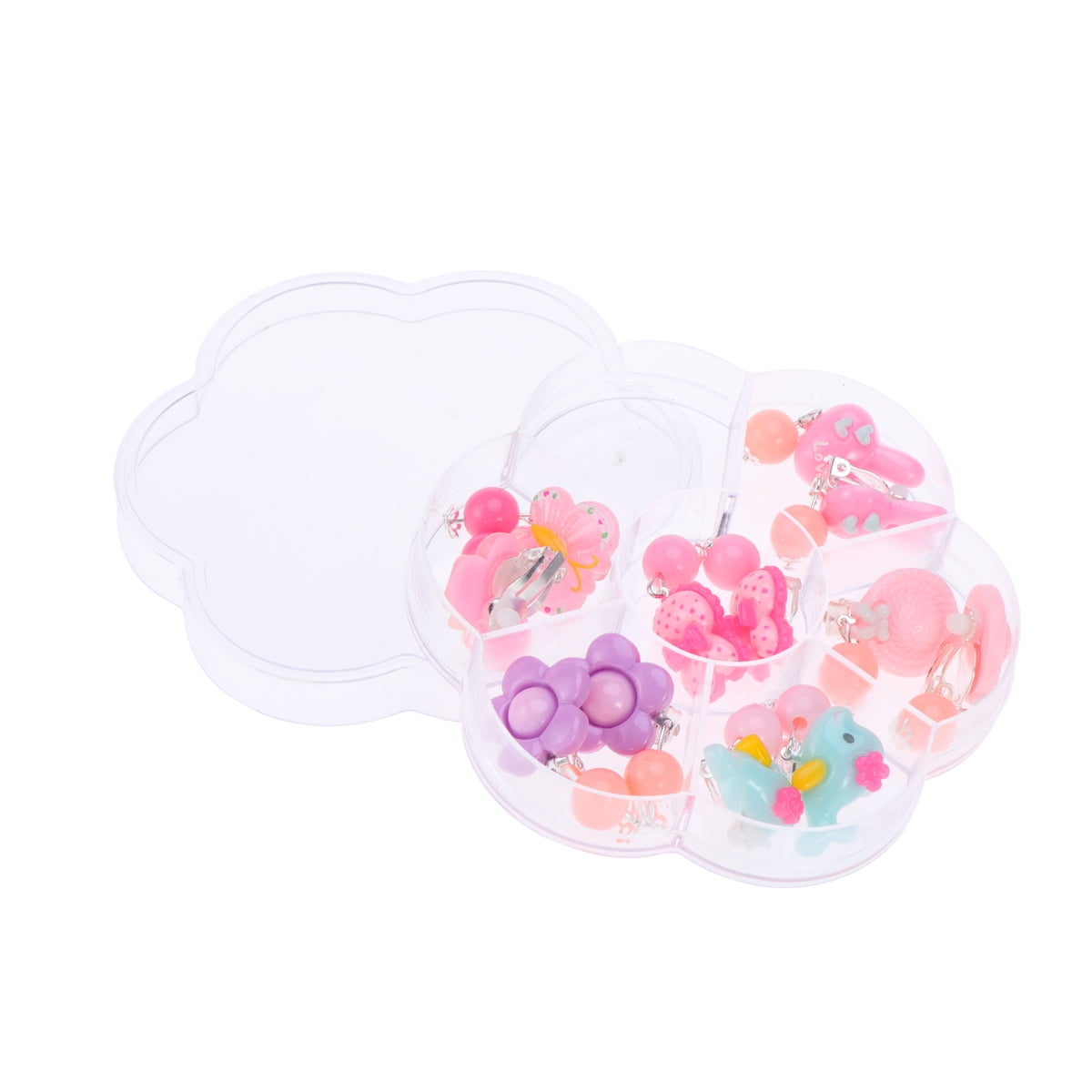 Click here for Tarshphine 7 Pairs Of Young Girls Play Earrings Bo... prices