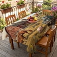 Farmhouse Barn Vintage Truck Table Cloth 60x84in, Waterproof Rectangle ...