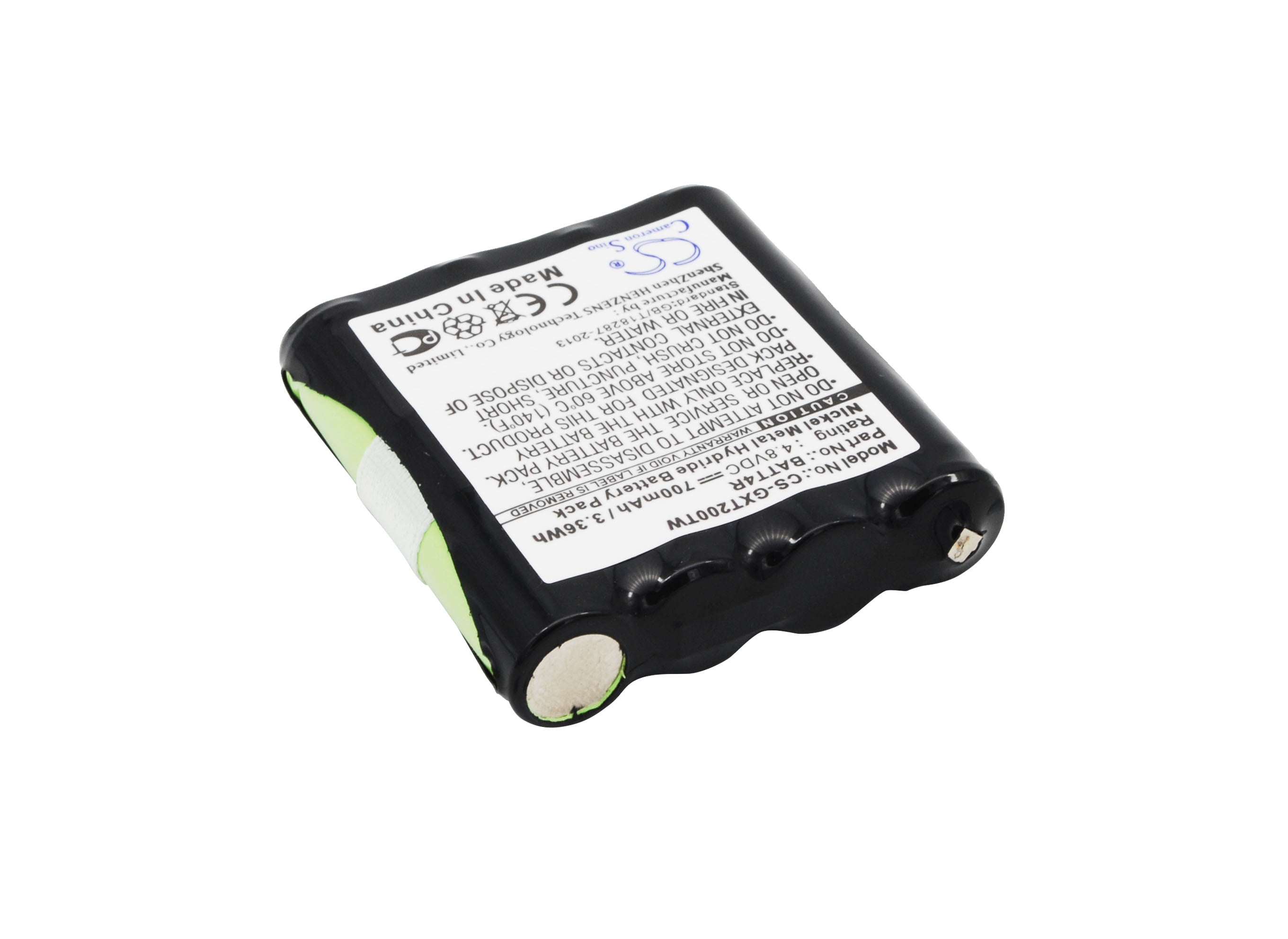 700mAh Ni-MH Replacement Battery Midland G300, G300M Two Way Radio ...