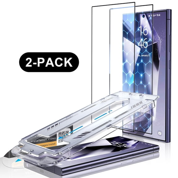 1-Pack HD Clear Tempered Glass Screen Protector For Samsung Galaxy S25 ...