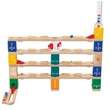 Hape: Quadrilla Basic Coding Set - 102 pc Wooden Marble Run Construction, Block & Marble ...