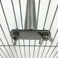 Bird Perch Stainless Steel Stand Bird Cage Toy Grinding Claw Bar for ...