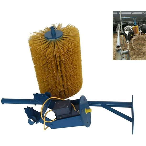 Intbuying Auto Hanging Type Cow Body Brush Electric Massage Cow Cattle