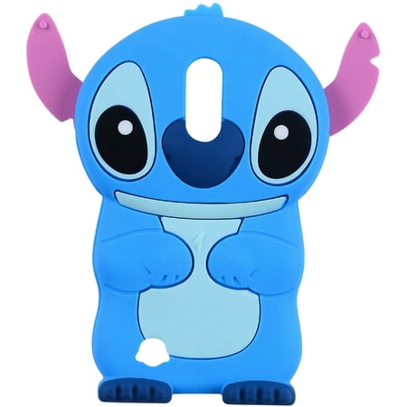 Blue Stitch Case for LG Aristo 2/LG Zone 4/Tribute Dynasty/K8 2018 ...