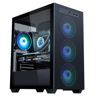 NZXT H5 Flow - All White CC-H51FW-01 White SGCC Steel, Tempered Glass ...