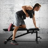 Fuel Pureformance Adjustable Utility Weight Bench, Blue Stripes ...