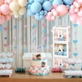 176pcs Gender Reveal Decorations Balloon Arch Kit, Pink and Blue Party ...