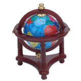 Gupbes 1:12 Miniature World Globe,Dollhouse Globe Model Educational ...