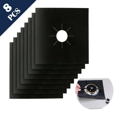 Gas Range Protectors, TSV Liner Covers Reusable Gas Stove Burner Covers ...