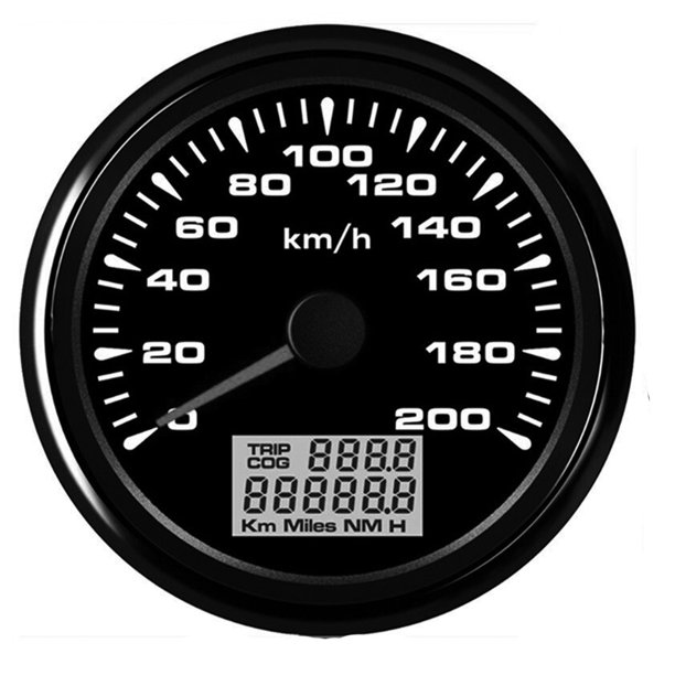 Geloo 85mm Digital GPS Speedometer Odometer Gauge for Universal Car ...